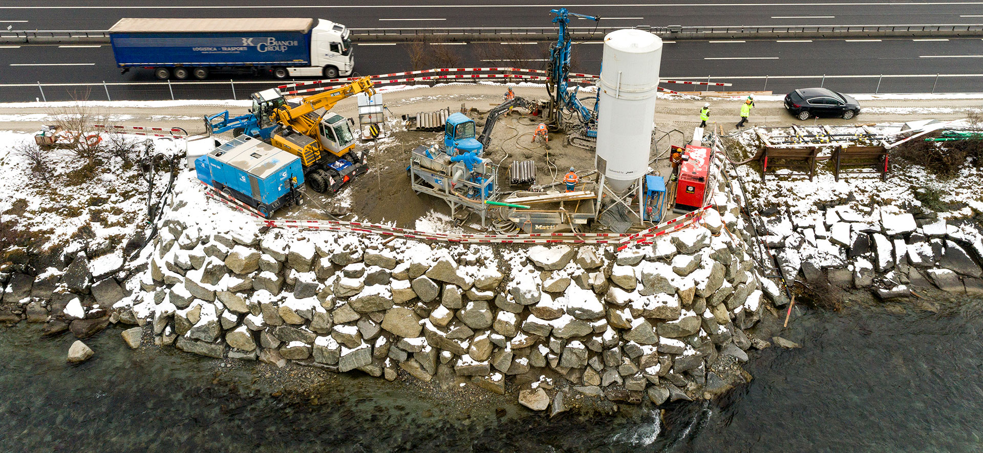 Zehnfache Herausforderung im Urner Talboden - Gasser Felstechnik
