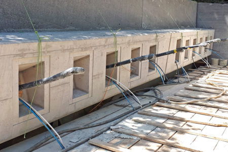 Litzenanker unter Platzmangel - Gasser Felstechnik