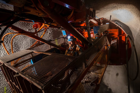 Weiterer Einsatz für den Alimak Raise Climber - Gasser Felstechnik