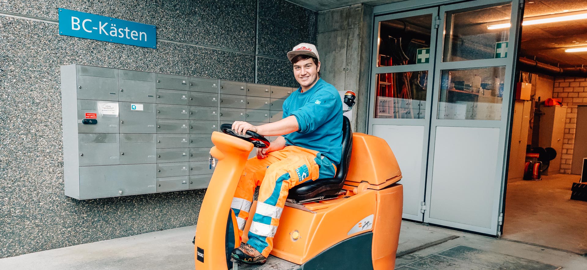 Lehrstelle Fachmann:frau Betriebsunterhalt EFZ - Gasser Felstechnik